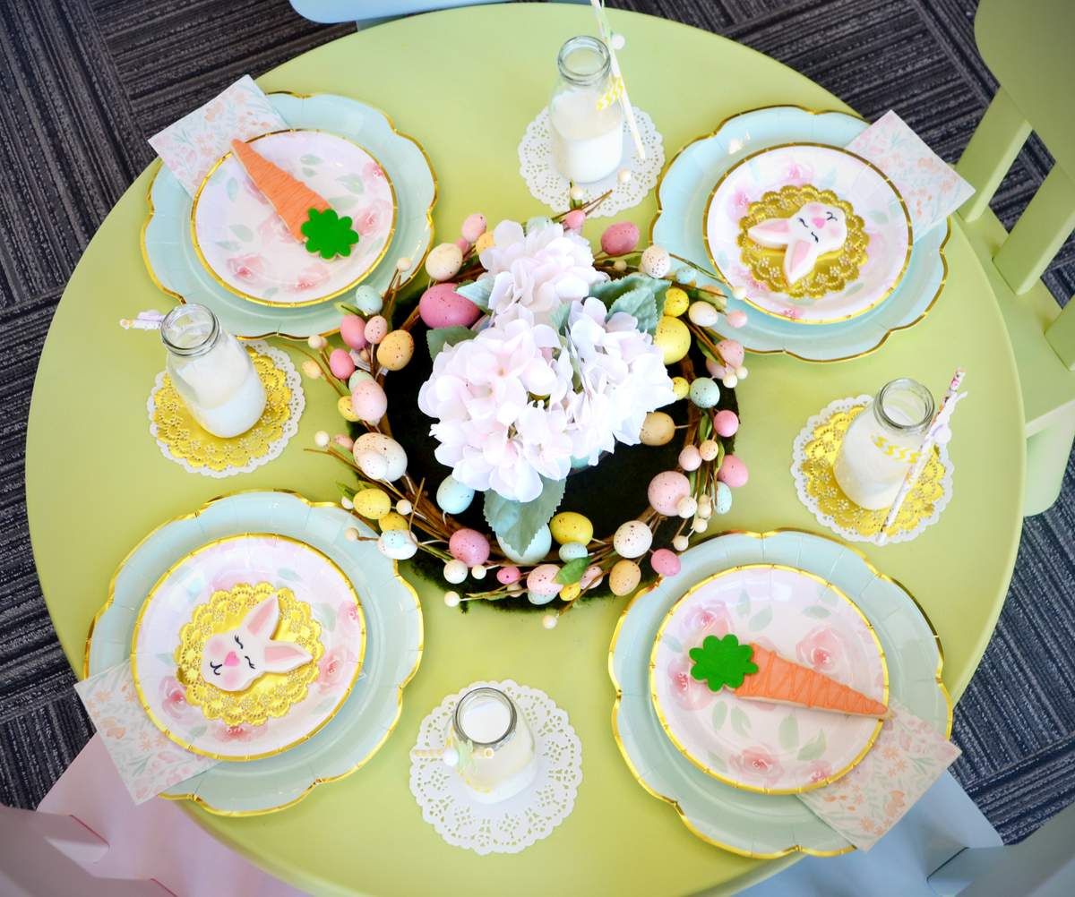 Bunnies / Rabbits Easter Party Ideas | Photo 1 of 19 | Catch My Party