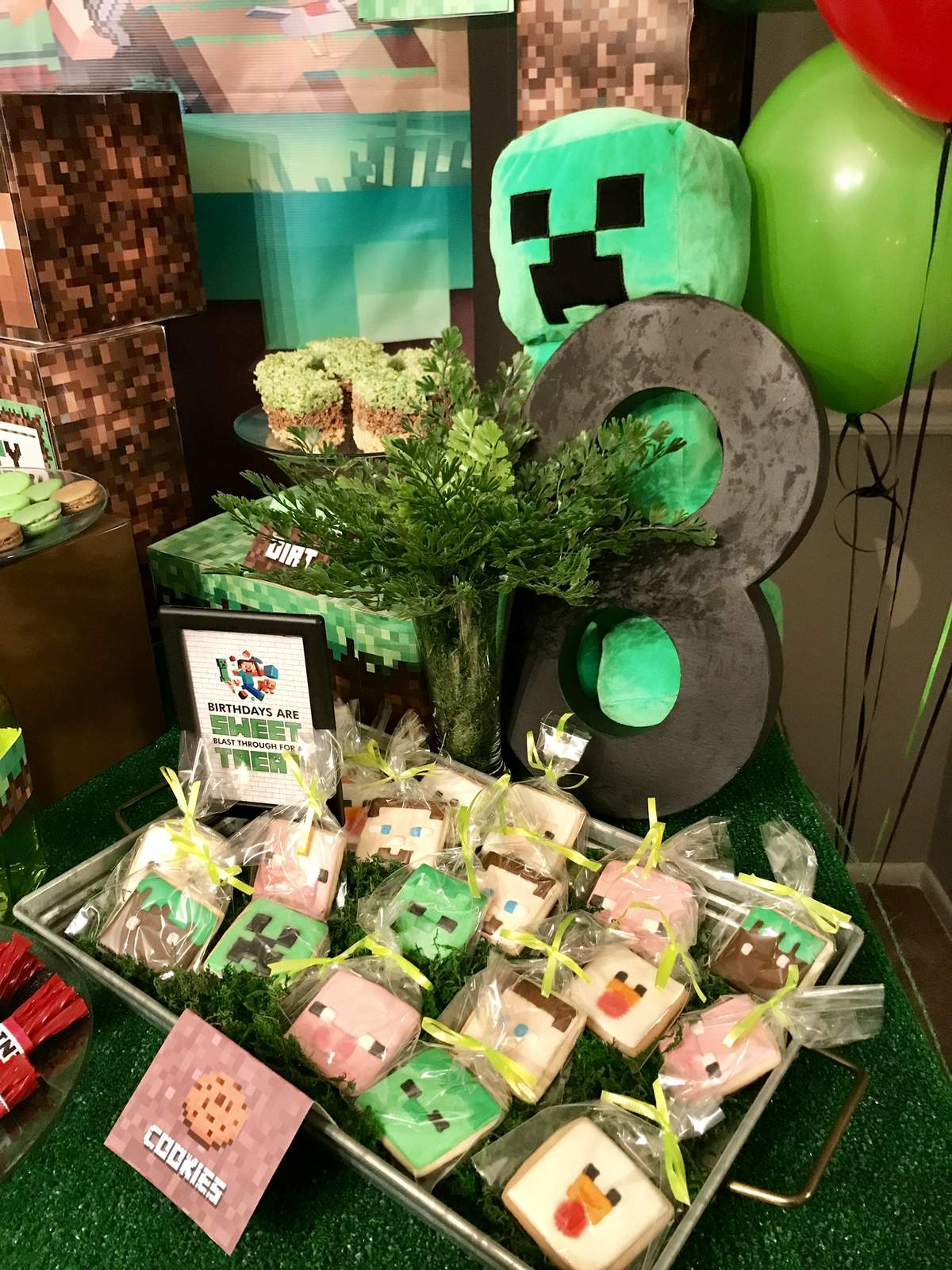 Minecraft Birthday Party Ideas | Photo 1 of 35 | Catch My Party