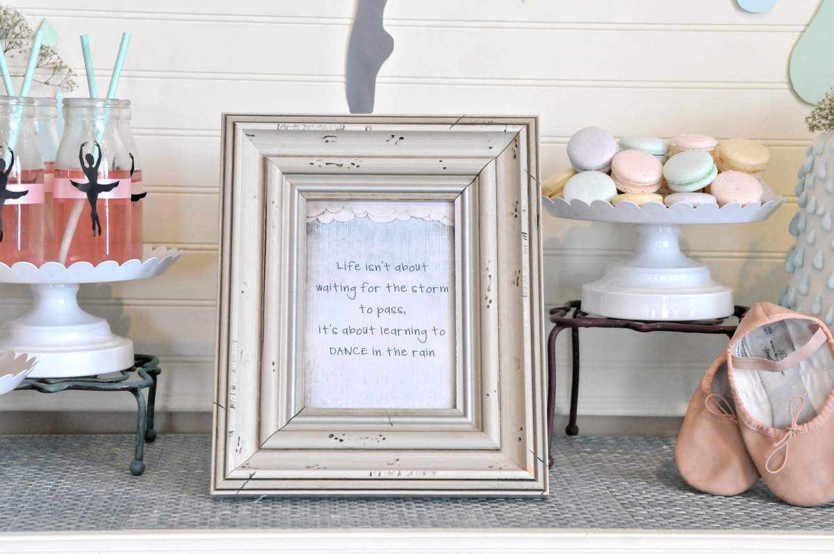 Ballerina Spring Party Ideas | Photo 1 of 13 | Catch My Party