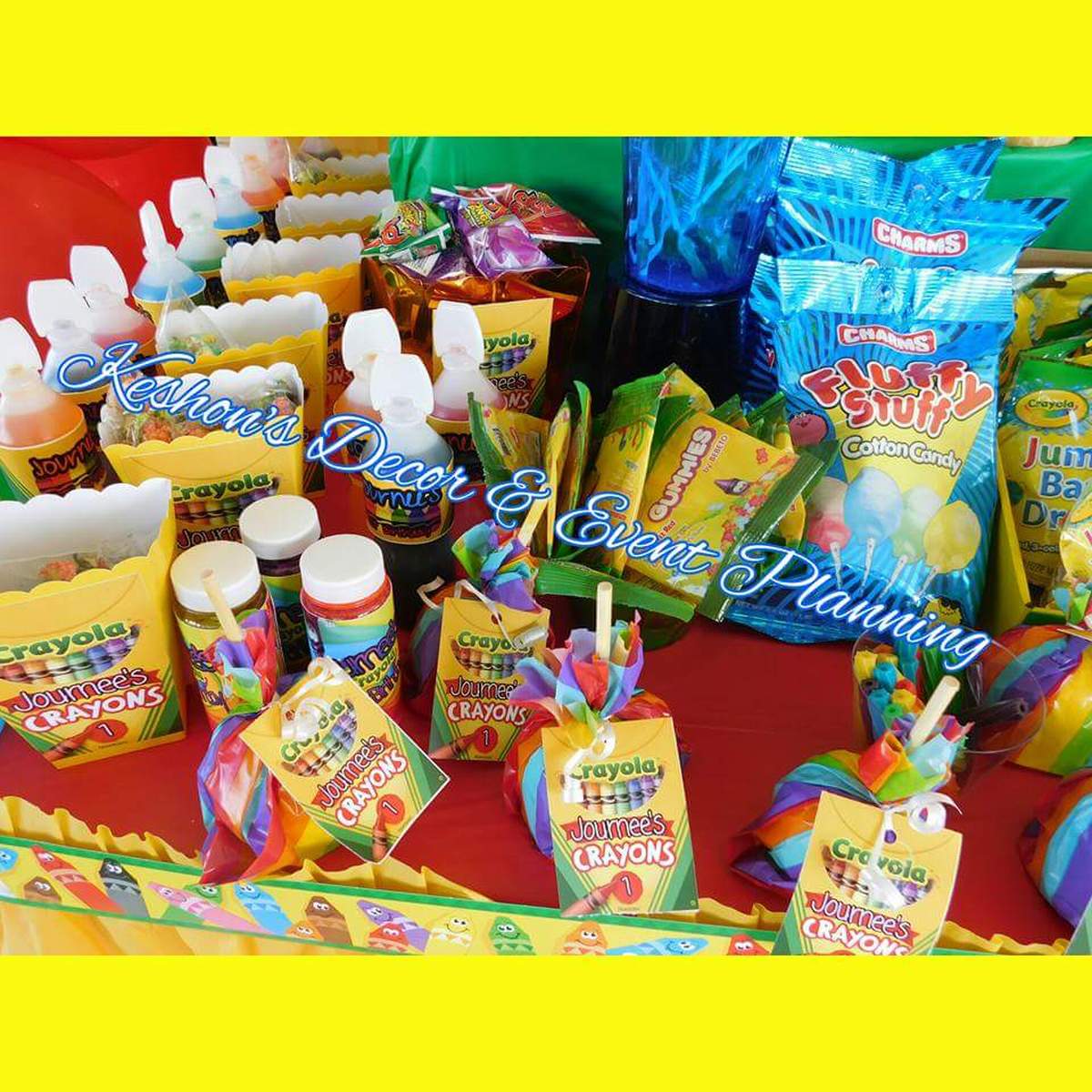 Crayola Birthday Party Ideas | Photo 1 of 14 | Catch My Party