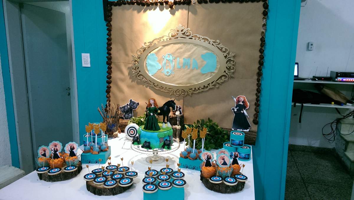 Valiente, Princesa Merida Birthday Party Ideas | Photo 6 of 15 | Catch ...