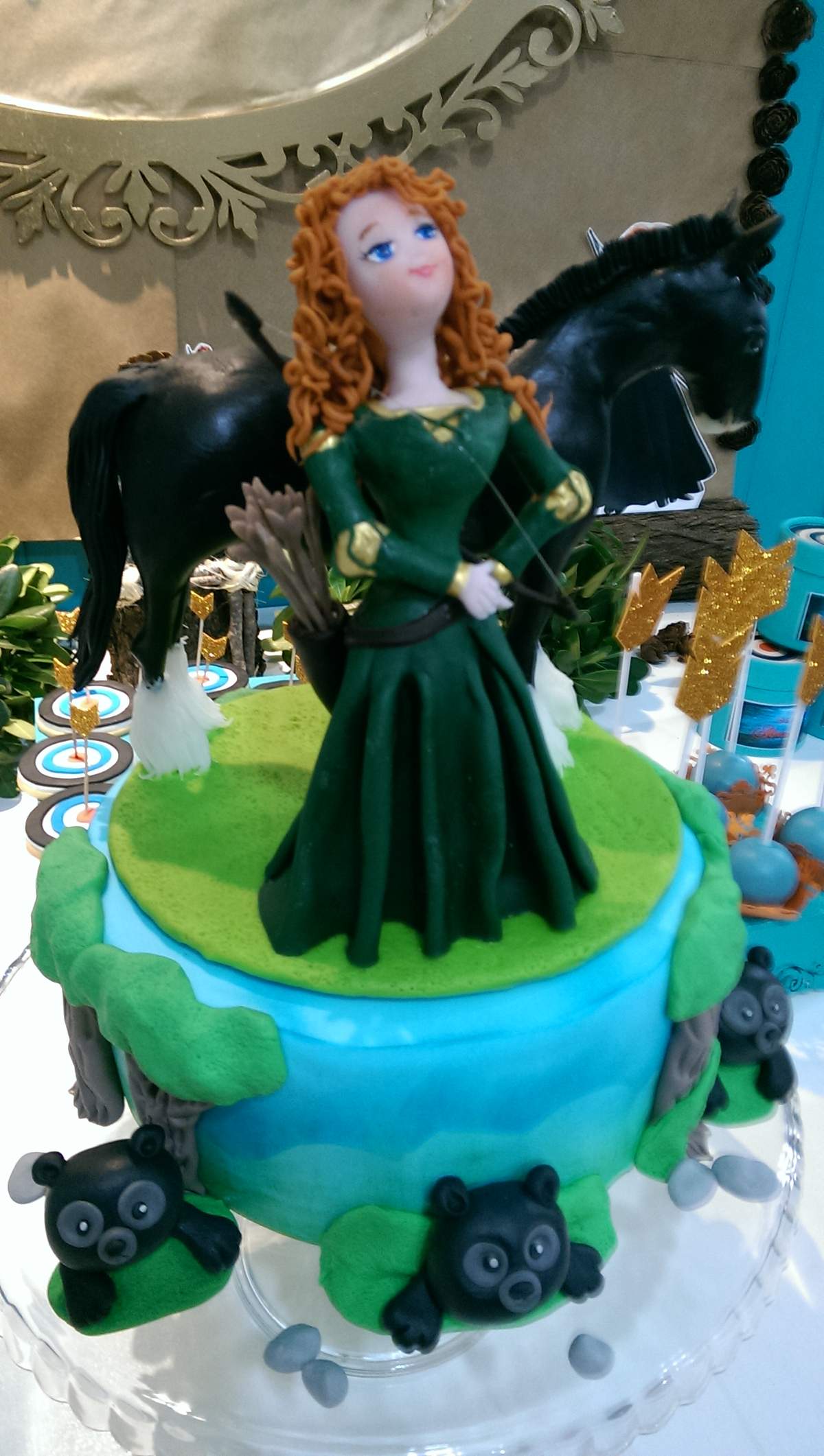 Valiente, Princesa Merida Birthday Party Ideas | Photo 6 of 15 | Catch ...