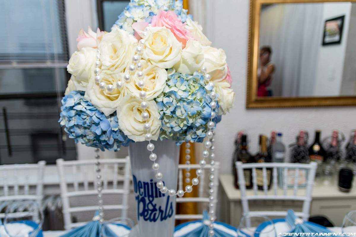 Denim and Pearls Birthday Party Ideas | Photo 12 of 44 | Catch My Party