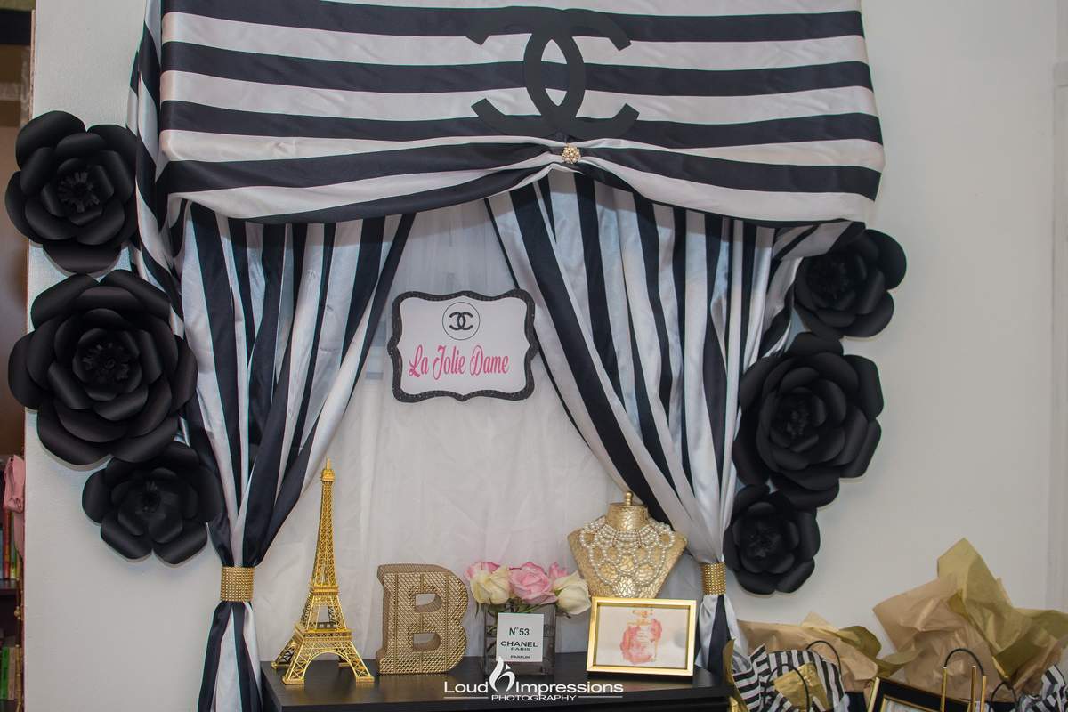 Coco Chanel Birthday Party Ideas | Photo 19 of 76 | Catch My Party