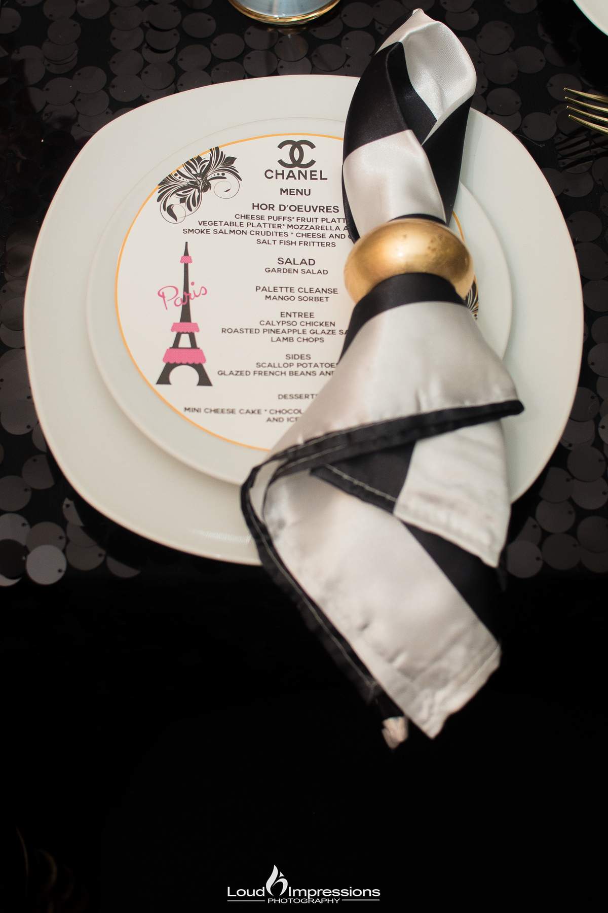 Coco Chanel Birthday Party Ideas | Photo 19 of 76 | Catch My Party