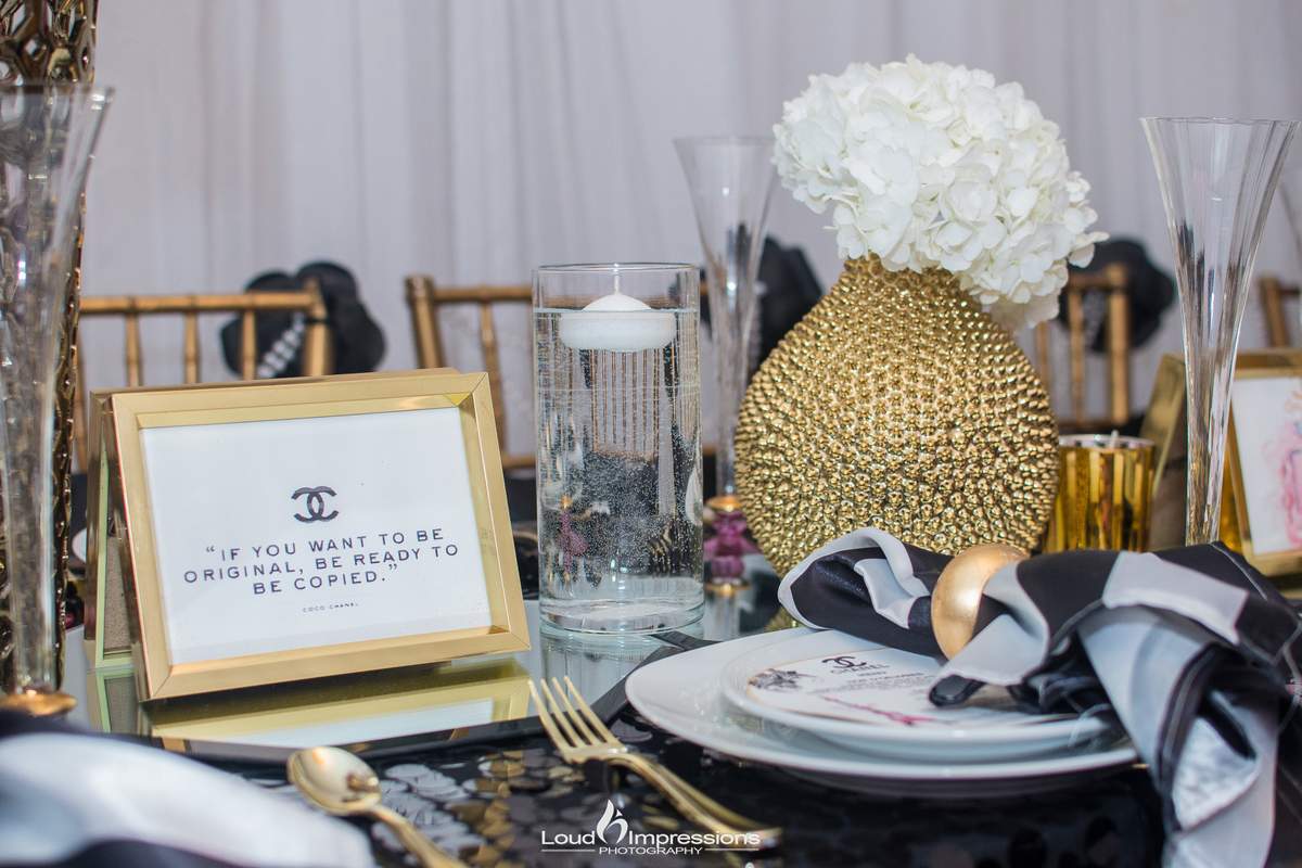 Coco Chanel Birthday Party Ideas | Photo 25 of 76 | Catch My Party