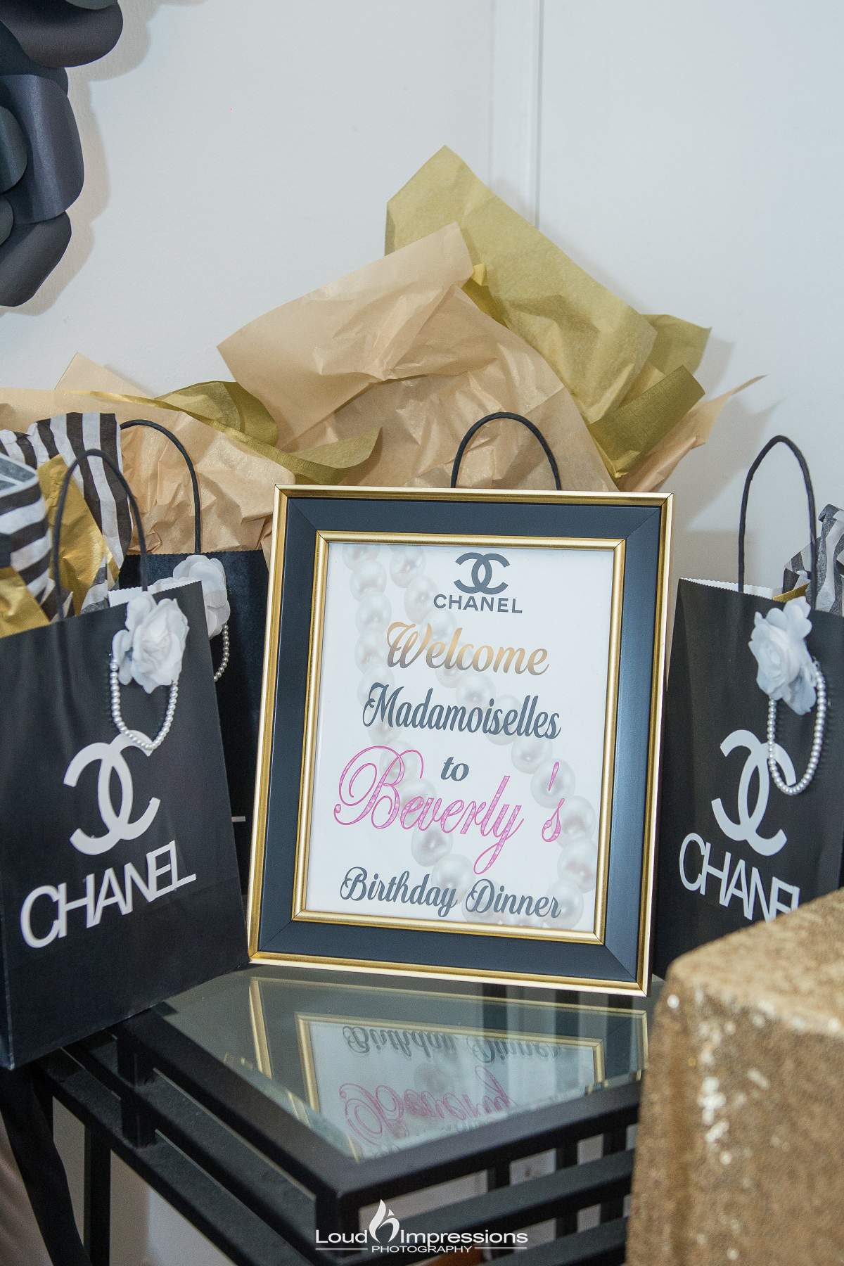Coco Chanel Birthday Party Ideas | Photo 25 of 76 | Catch My Party