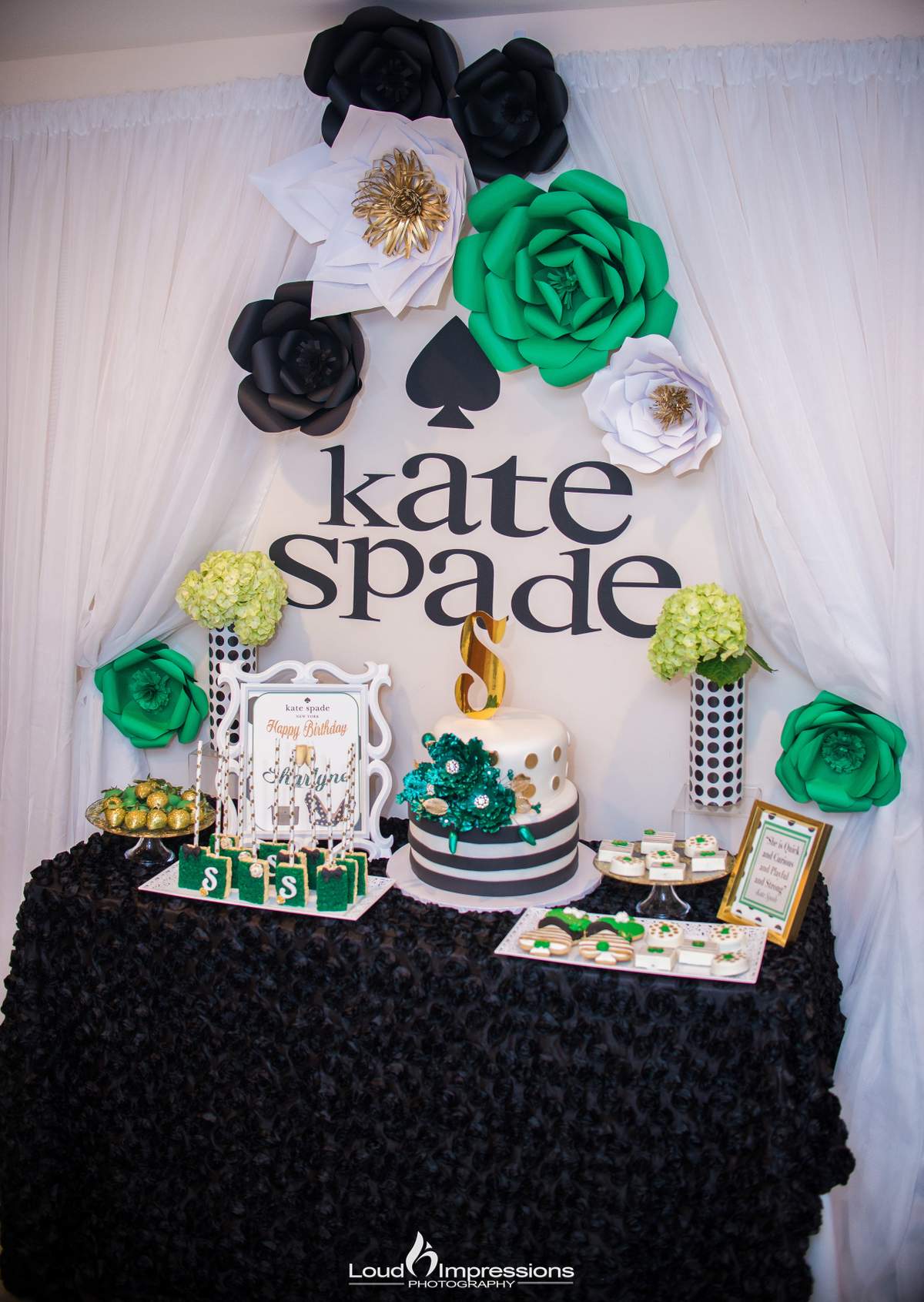 Kate Spade Birthday Party Ideas | Photo 51 of 57 | Catch My Party