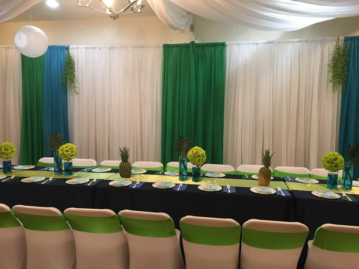 Tropical brunch Birthday Party Ideas | Photo 8 of 30 | Catch My Party