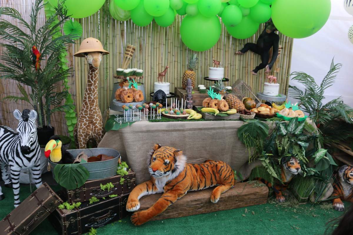 Welcome to the Jungle Birthday Party Ideas | Photo 1 of 86 | Catch My Party