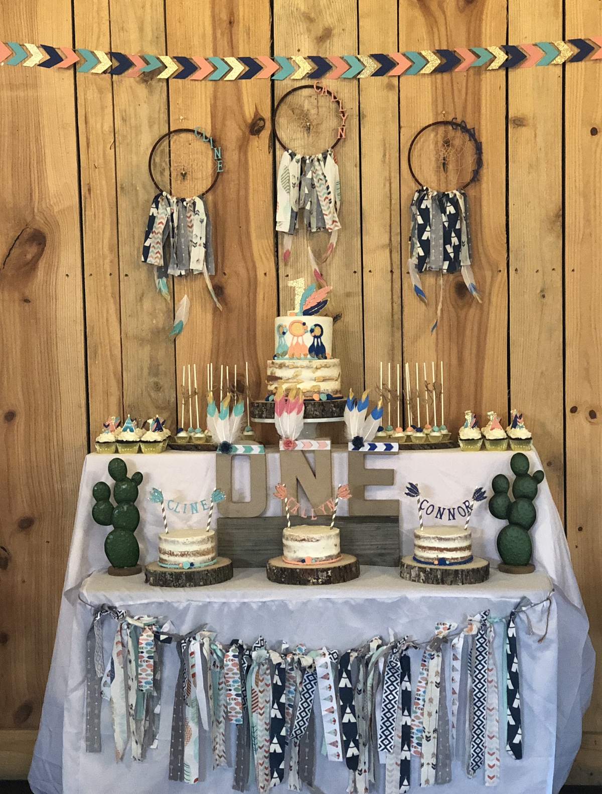 Tribal / boho Birthday Party Ideas | Photo 28 of 37 | Catch My Party