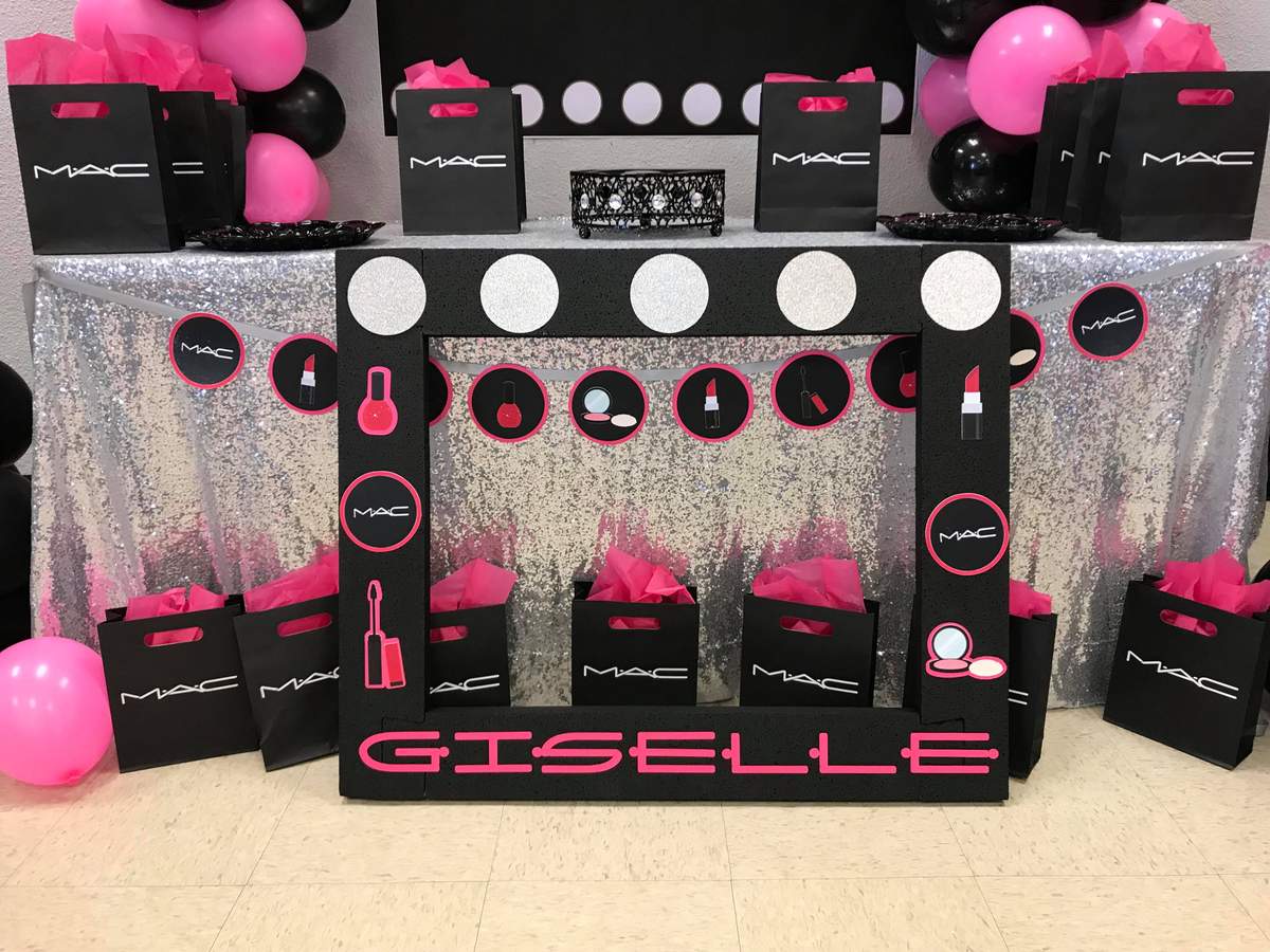 Make up Birthday Party Ideas | Photo 1 of 6 | Catch My Party