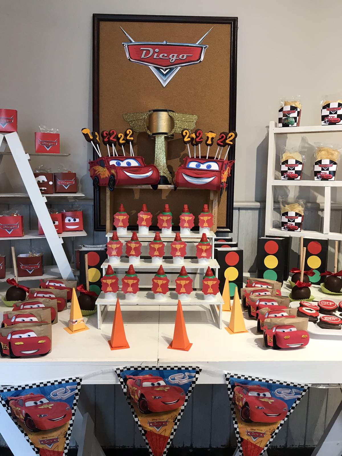 Cars Birthday Party Ideas | Photo 1 of 13 | Catch My Party