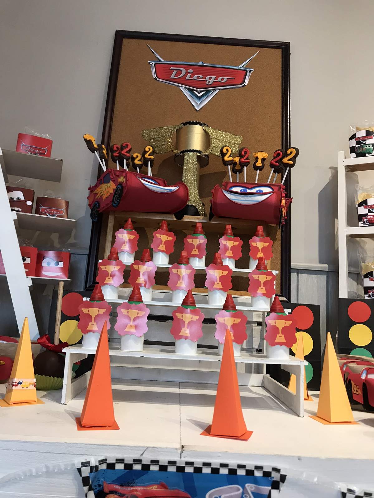 Cars Birthday Party Ideas | Photo 1 of 13 | Catch My Party