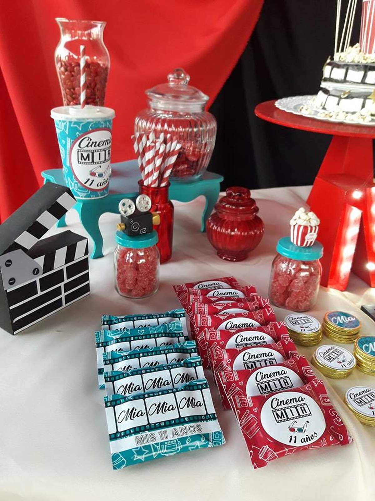 Cinema Birthday Party Ideas | Photo 5 of 15 | Catch My Party