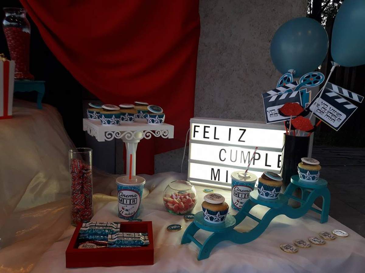 Cinema Birthday Party Ideas | Photo 5 of 15 | Catch My Party