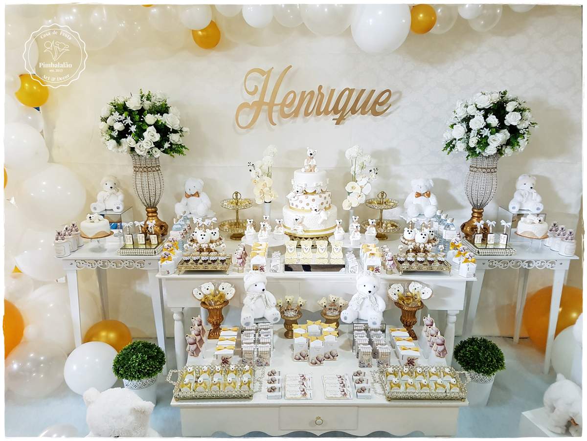 Bears Newborn Presentation Party Ideas | Photo 1 of 18 | Catch My Party