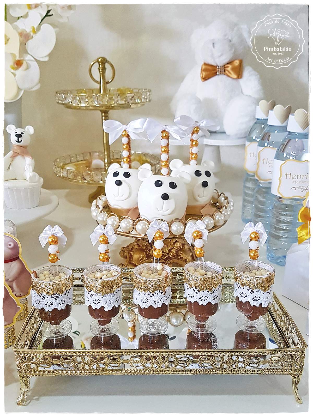 Bears Newborn Presentation Party Ideas | Photo 1 of 18 | Catch My Party