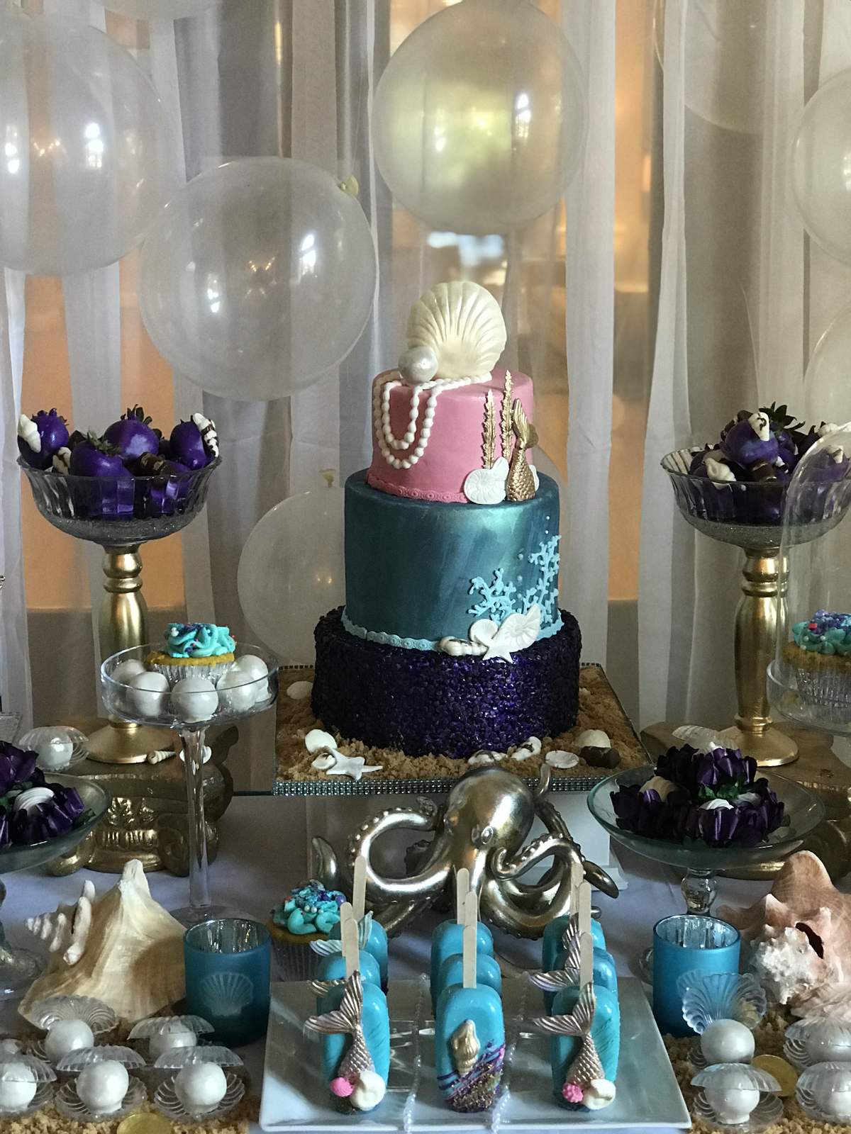 Treasures Under the Sea Monroe High School Prom Party Ideas | Photo 13 ...