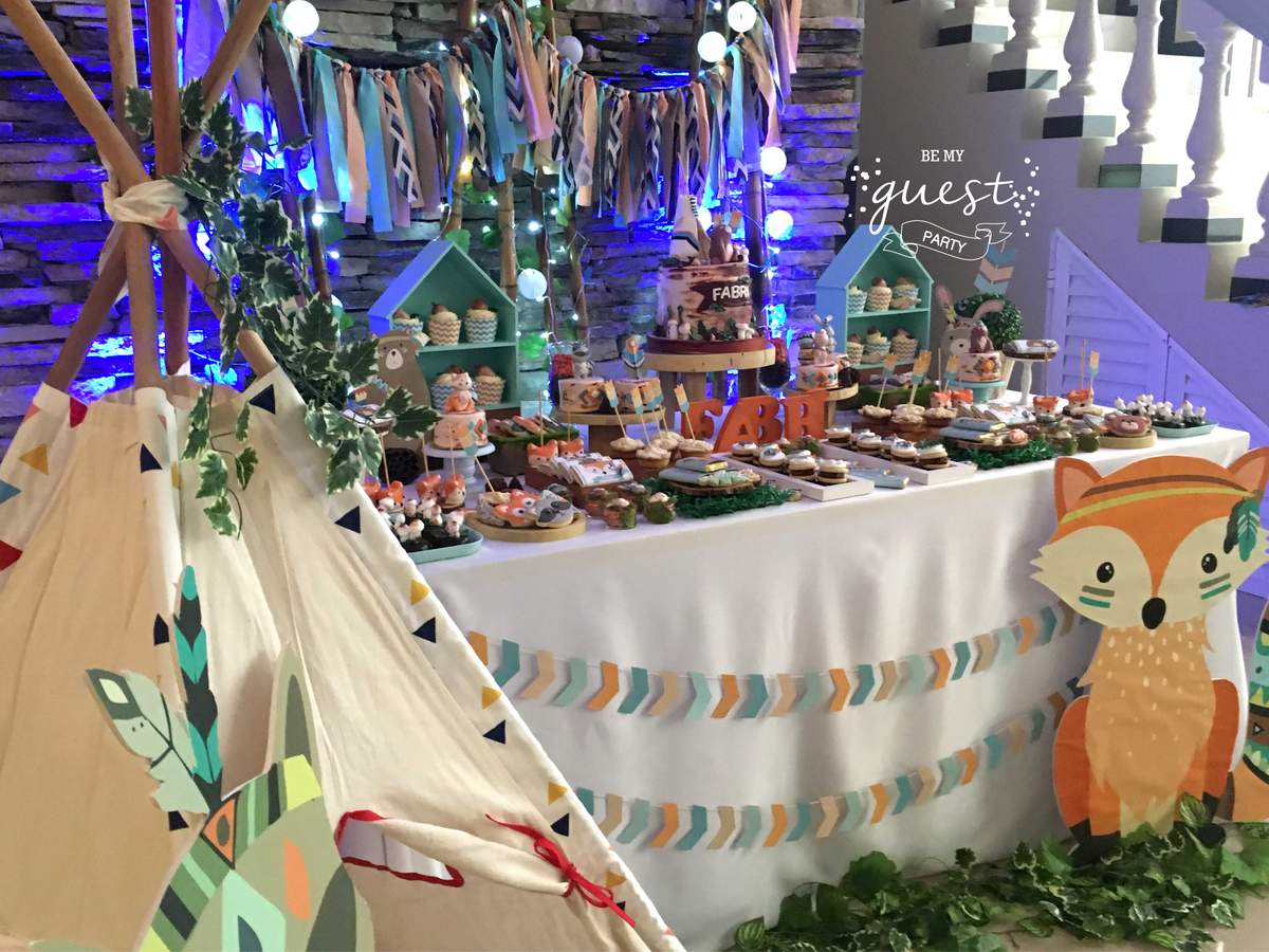 Woodland Birthday Party Ideas | Photo 1 of 32 | Catch My Party