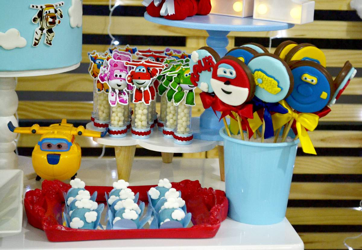 Super Wings Birthday Party Ideas | Photo 3 of 49 | Catch My Party