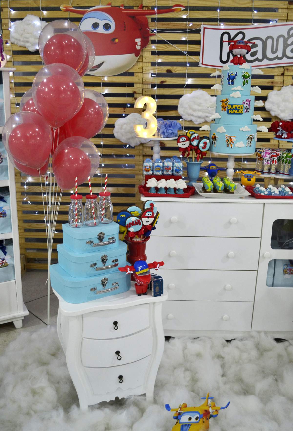 Super Wings Birthday Party Ideas | Photo 3 of 49 | Catch My Party
