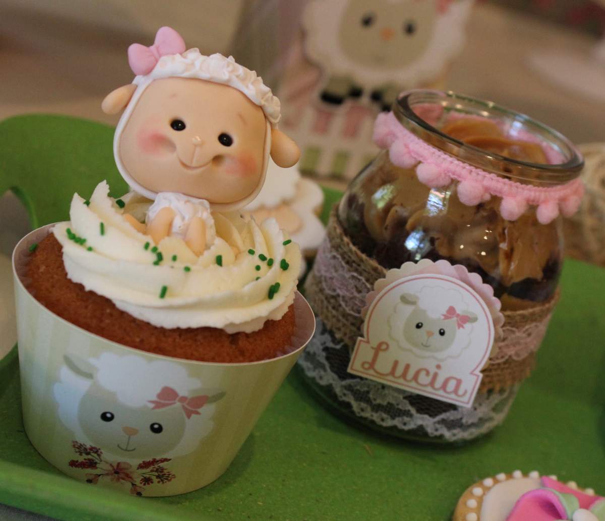 Sheep / Lambs Baptism Party Ideas | Photo 1 of 18 | Catch My Party