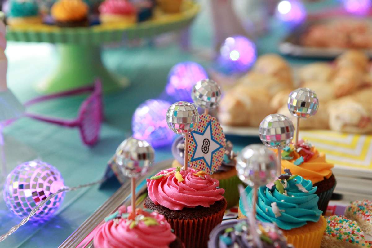 Disco Birthday Party Ideas Photo 1 Of 38 Catch My Party