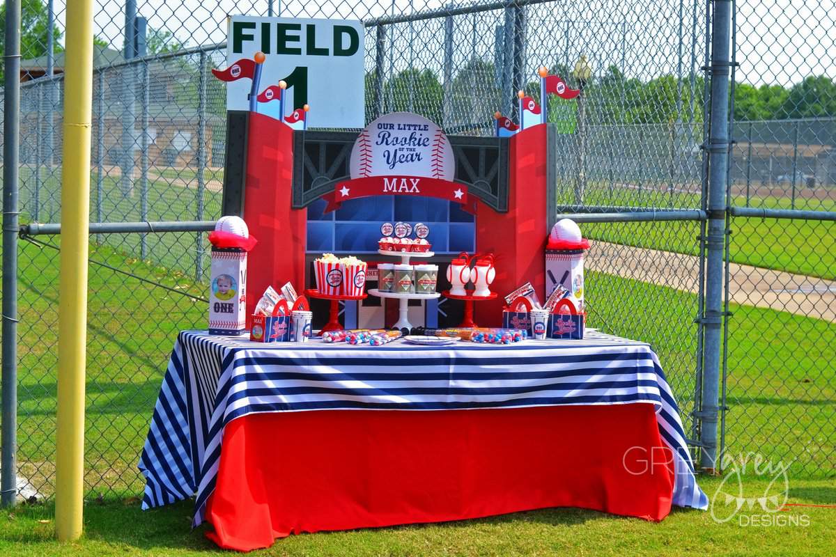 Baseball Birthday Party Ideas | Photo 23 of 52 | Catch My Party