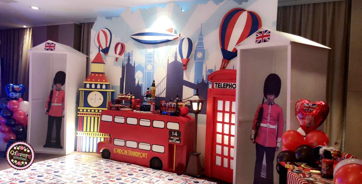 London/England Birthday Party Ideas | Photo 10 of 65 | Catch My Party