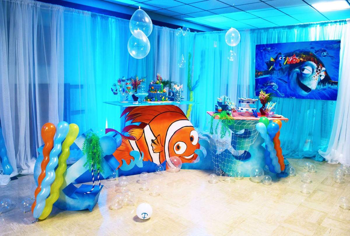 Finding Nemo Birthday Party Ideas | Photo 2 of 3 | Catch My Party