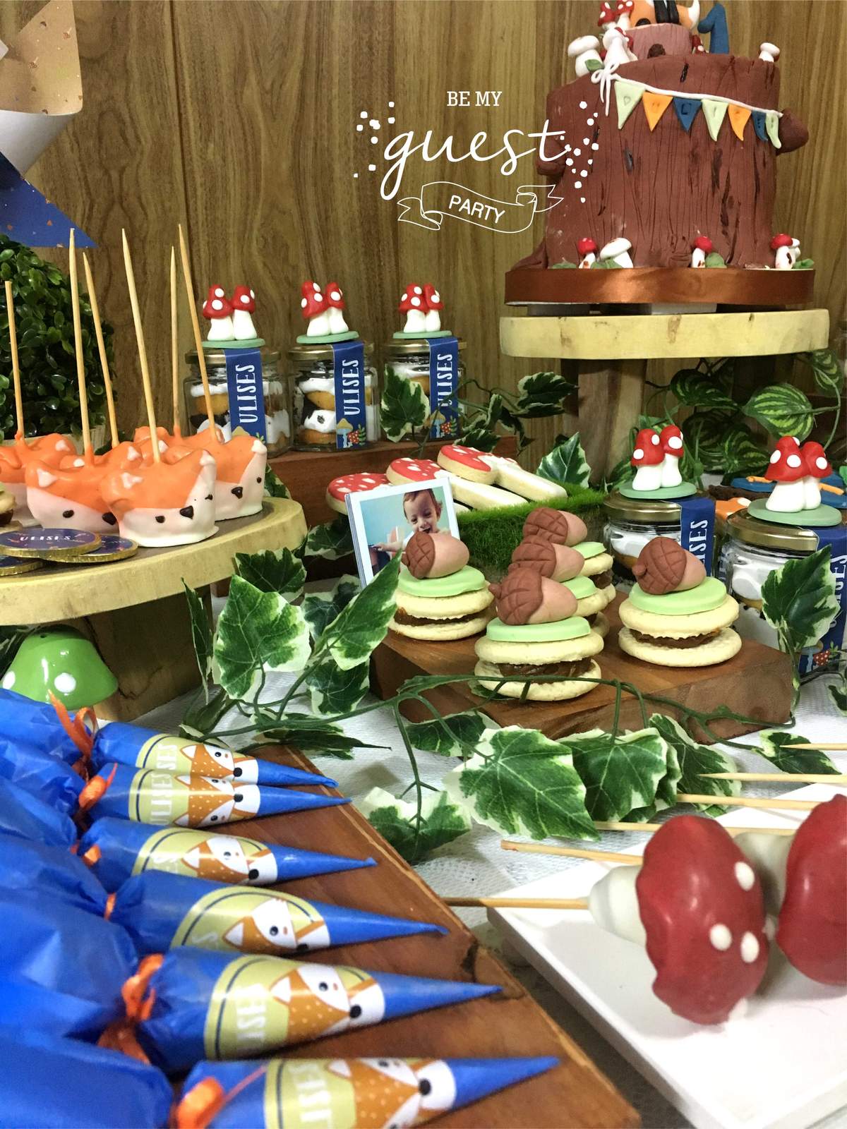 Fox Birthday Party Ideas | Photo 11 of 30 | Catch My Party