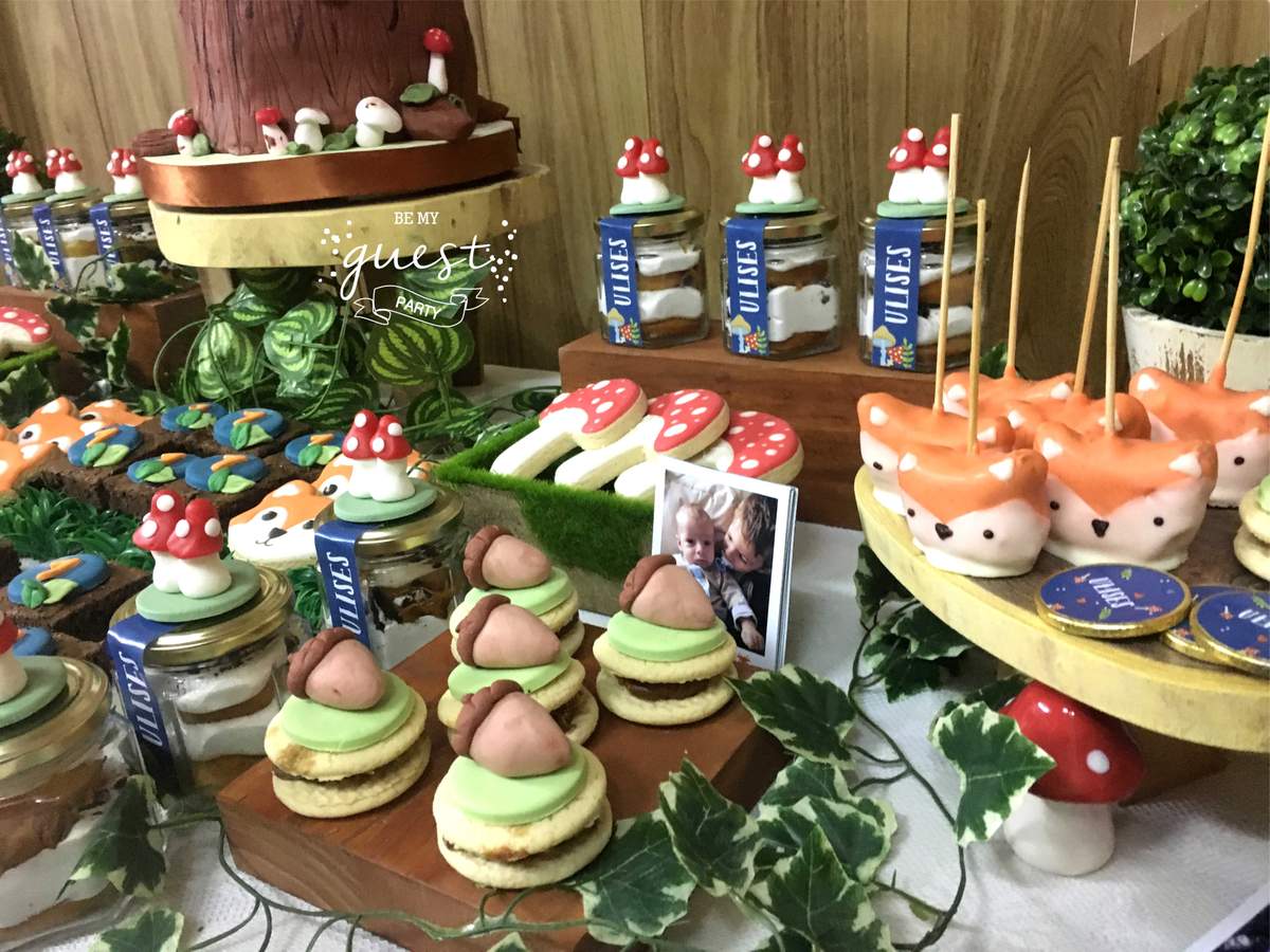 Fox Birthday Party Ideas | Photo 11 of 30 | Catch My Party