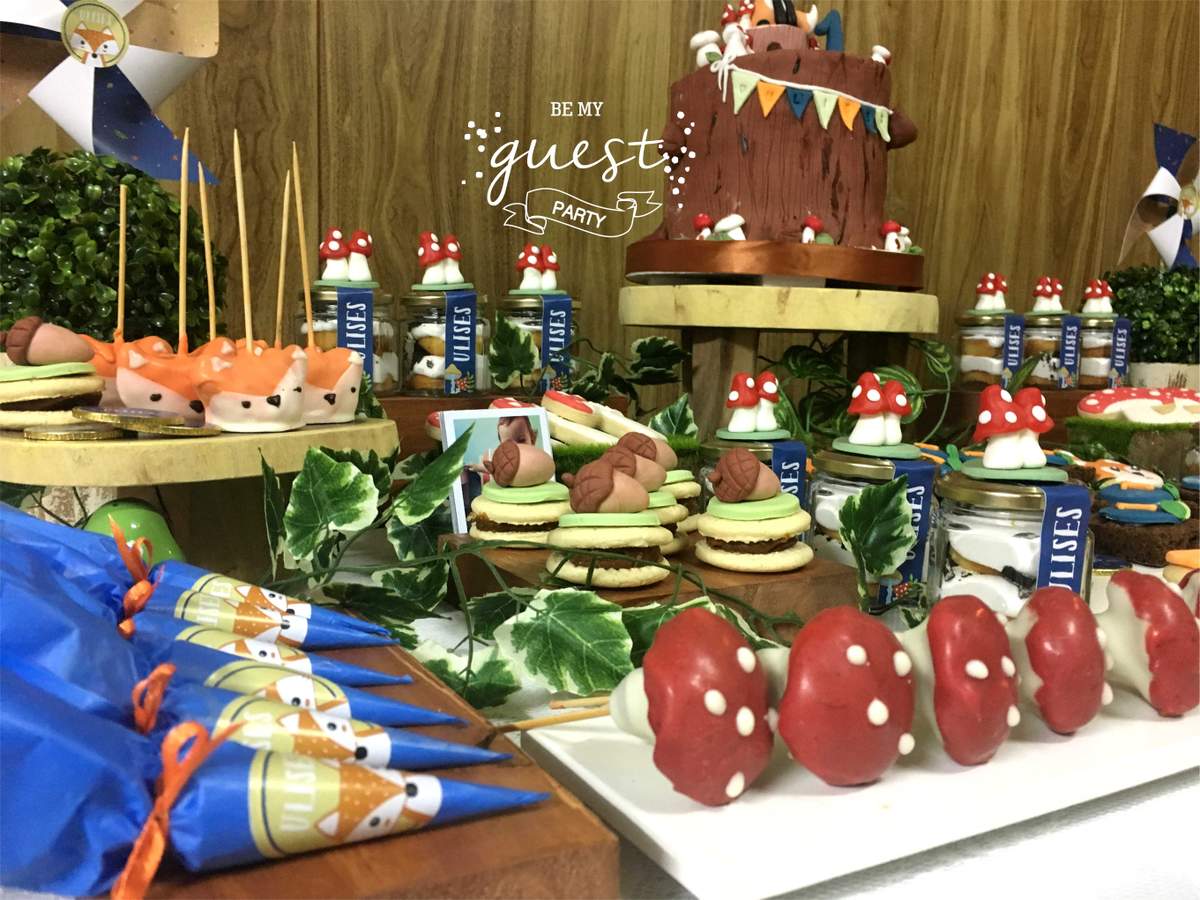 Fox Birthday Party Ideas | Photo 11 of 30 | Catch My Party