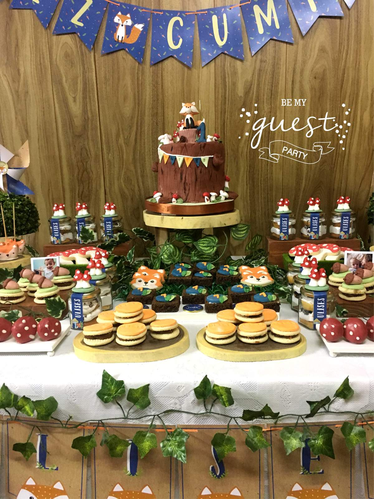 Fox Birthday Party Ideas | Photo 11 of 30 | Catch My Party