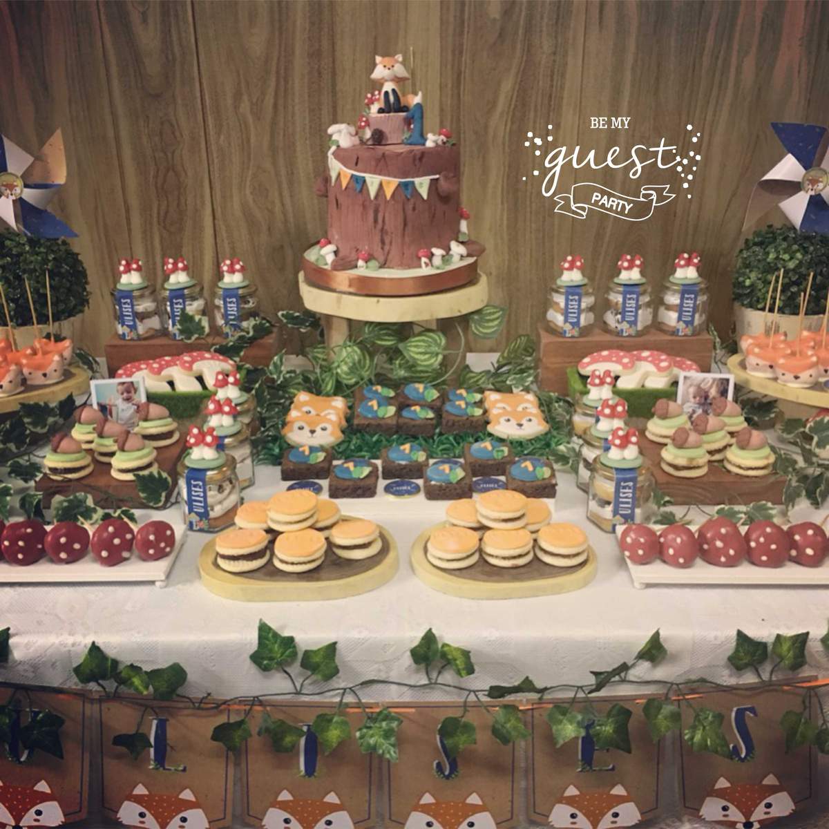 Fox Birthday Party Ideas | Photo 11 of 30 | Catch My Party