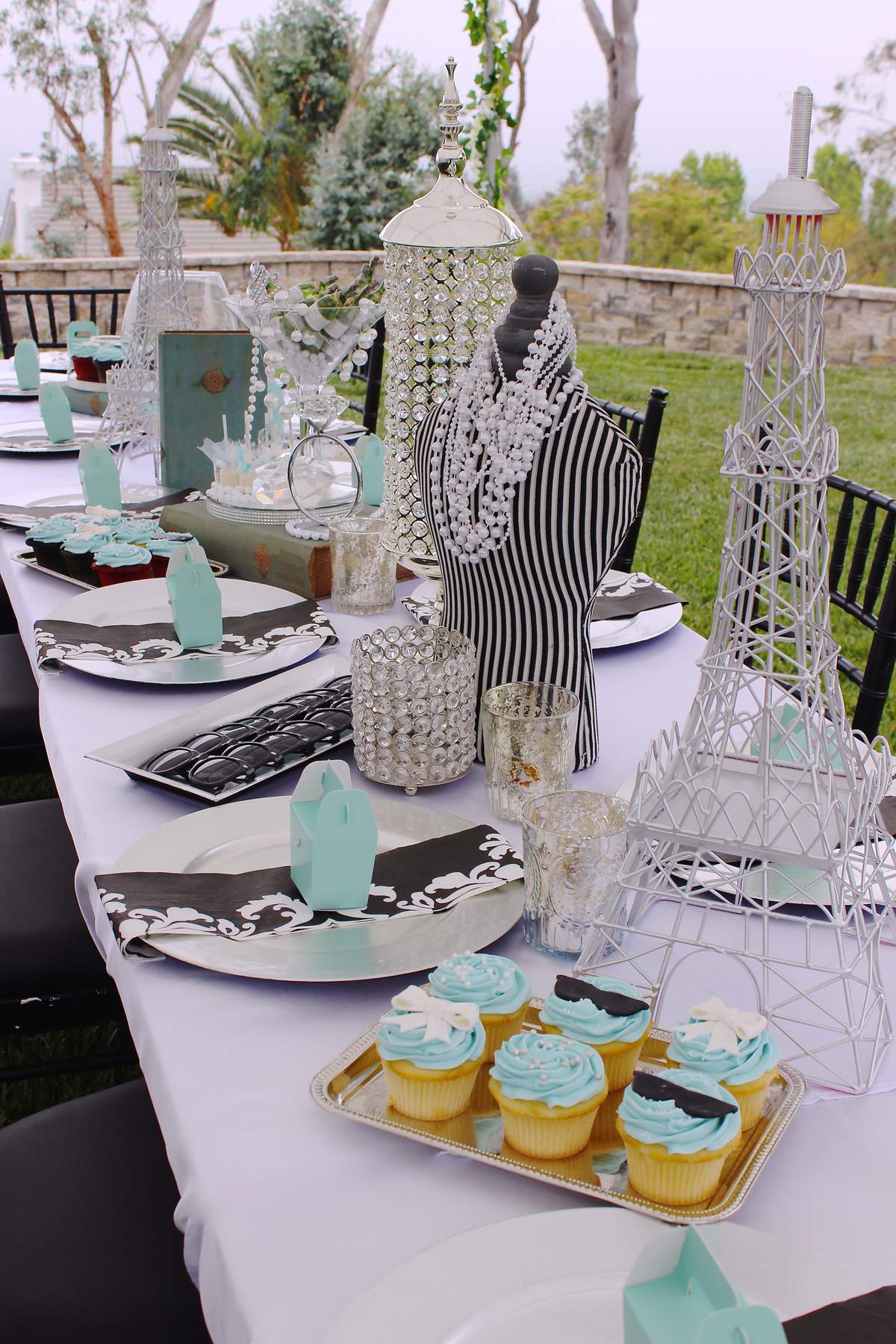 Breakfast at Tiffany's Bridal/Wedding Shower Party Ideas | Photo 1 of ...