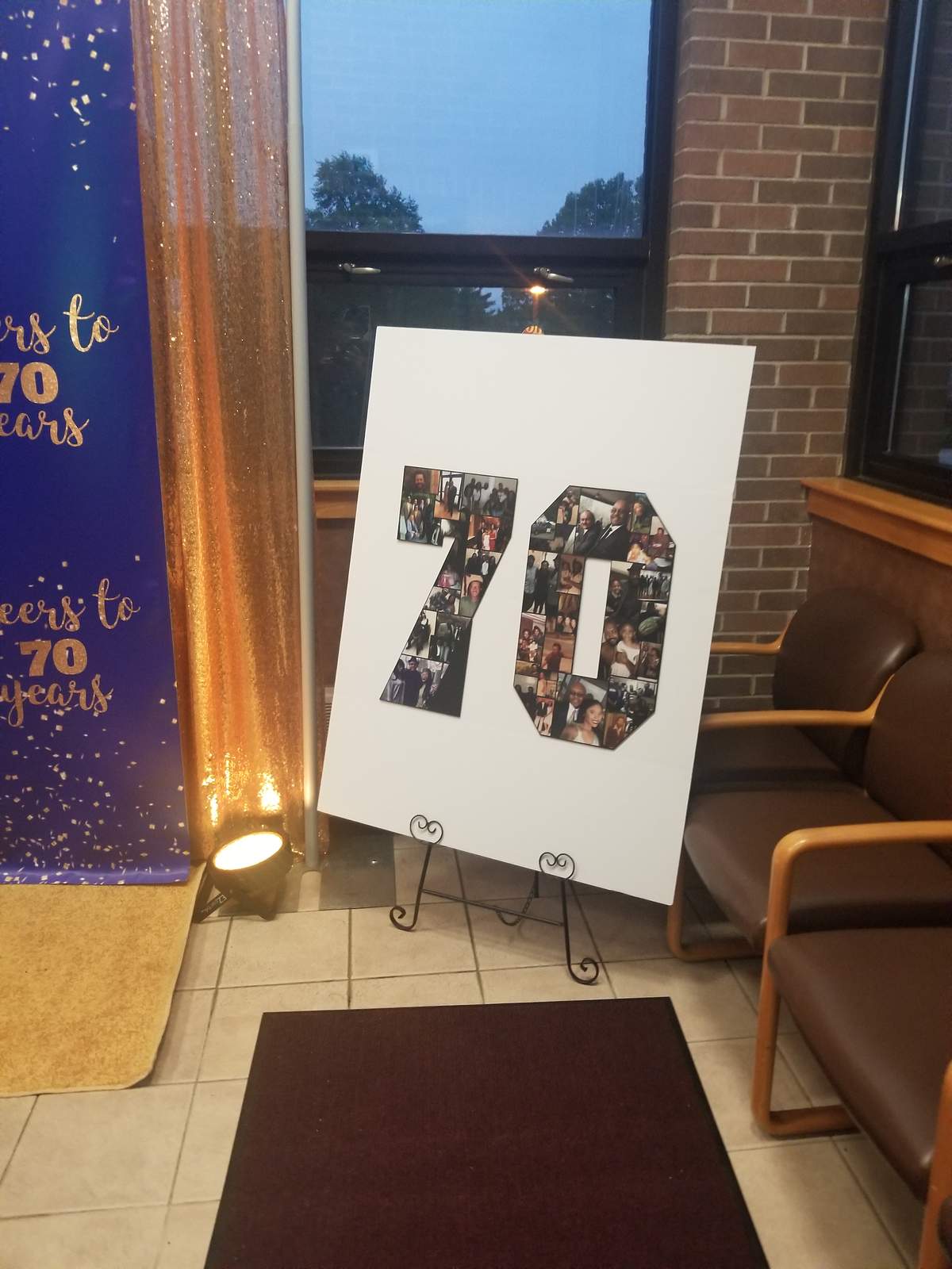 cheers to 70 years Birthday Party Ideas | Photo 2 of 6 | Catch My Party