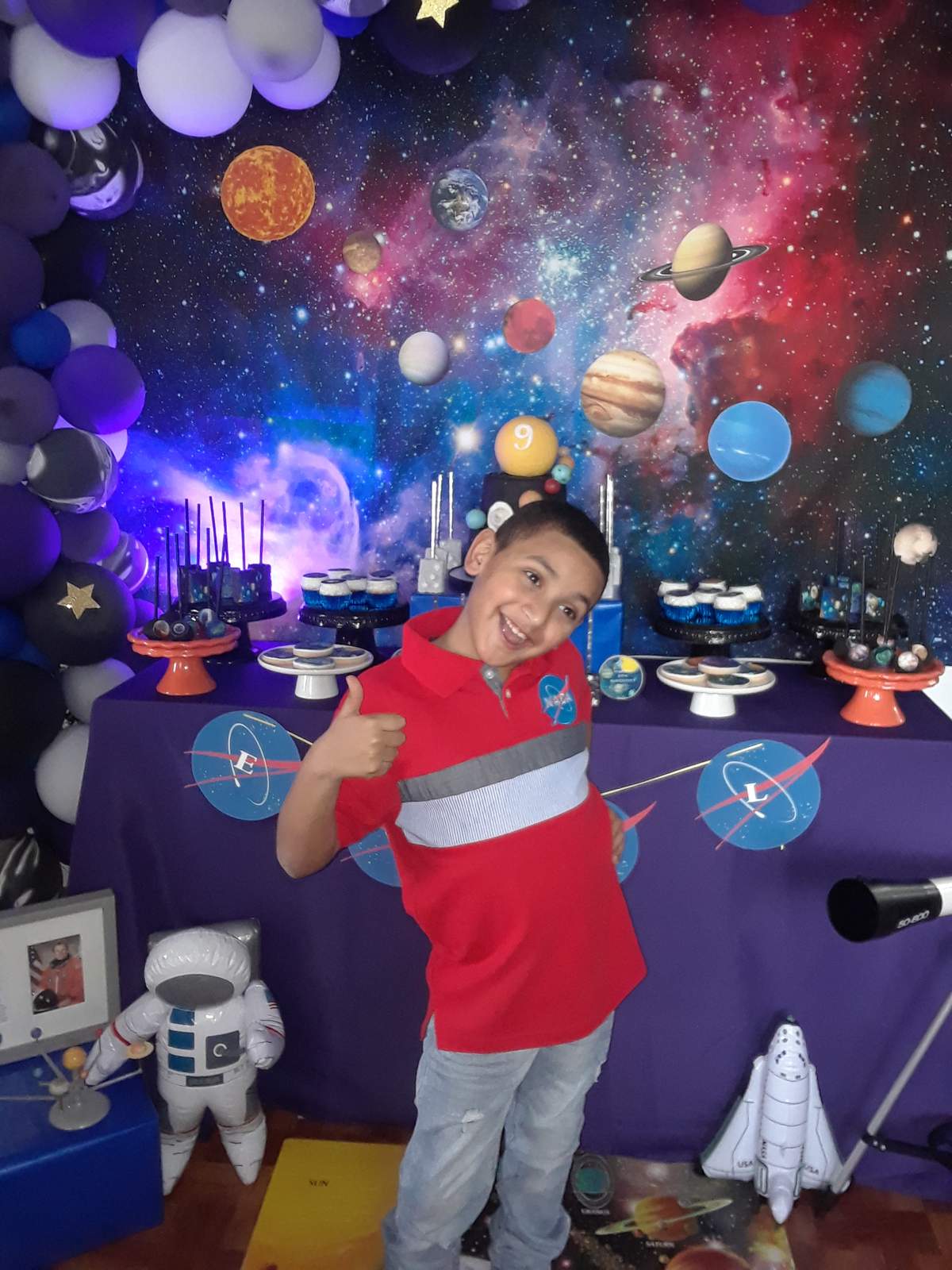 Solar System Birthday Party Ideas | Photo 15 of 21 | Catch My Party