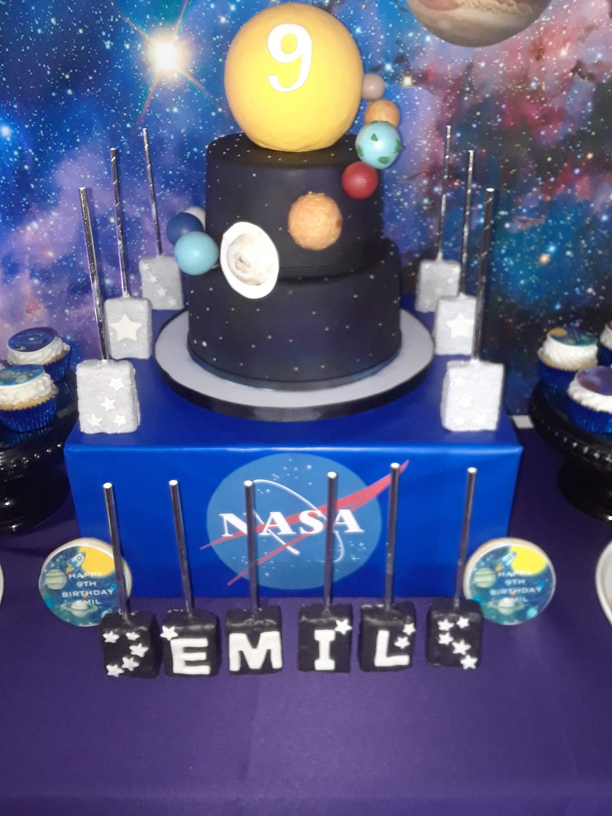 Solar System Birthday Party Ideas | Photo 15 of 21 | Catch My Party