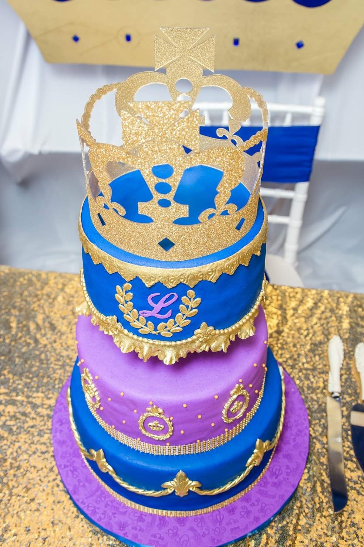 Crown- Royal Prince Birthday Party Ideas | Photo 1 of 43 | Catch My Party