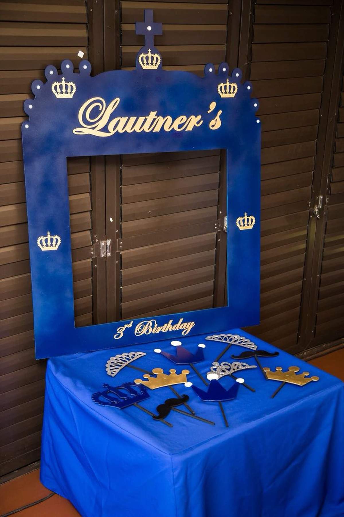 Crown- Royal Prince Birthday Party Ideas | Photo 1 of 43 | Catch My Party