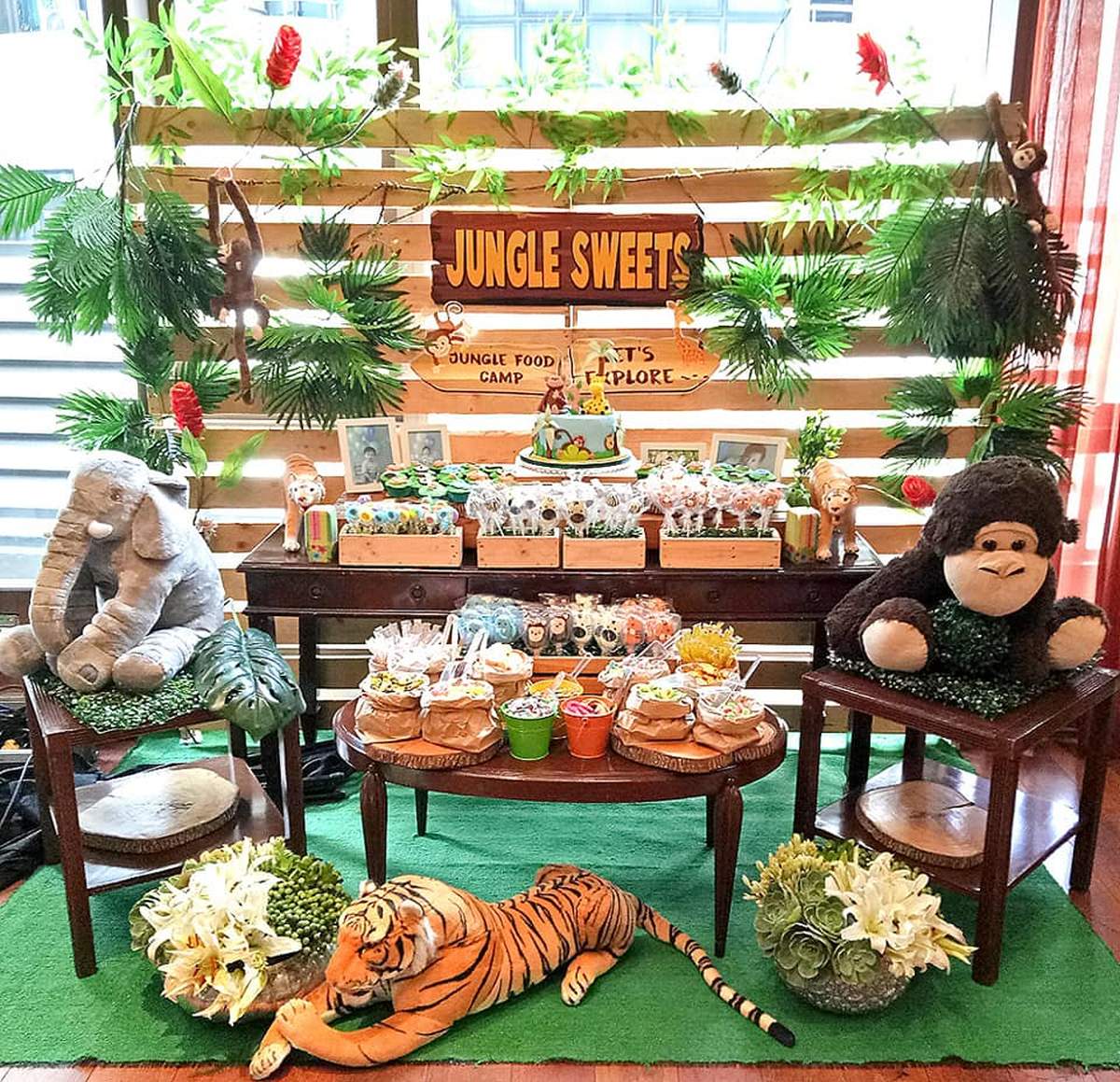 Jungle Safari Birthday Party Ideas | Photo 1 of 19 | Catch My Party