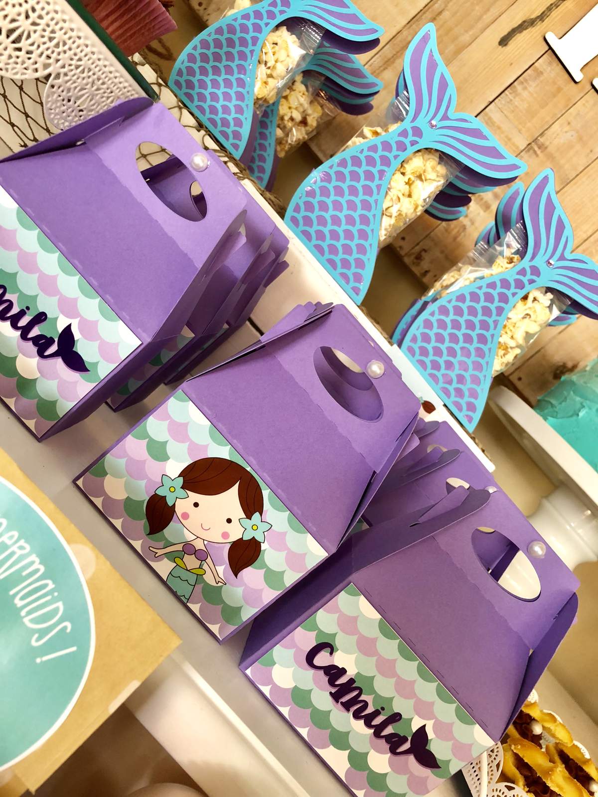 MERMAIDS Birthday Party Ideas | Photo 7 of 32 | Catch My Party