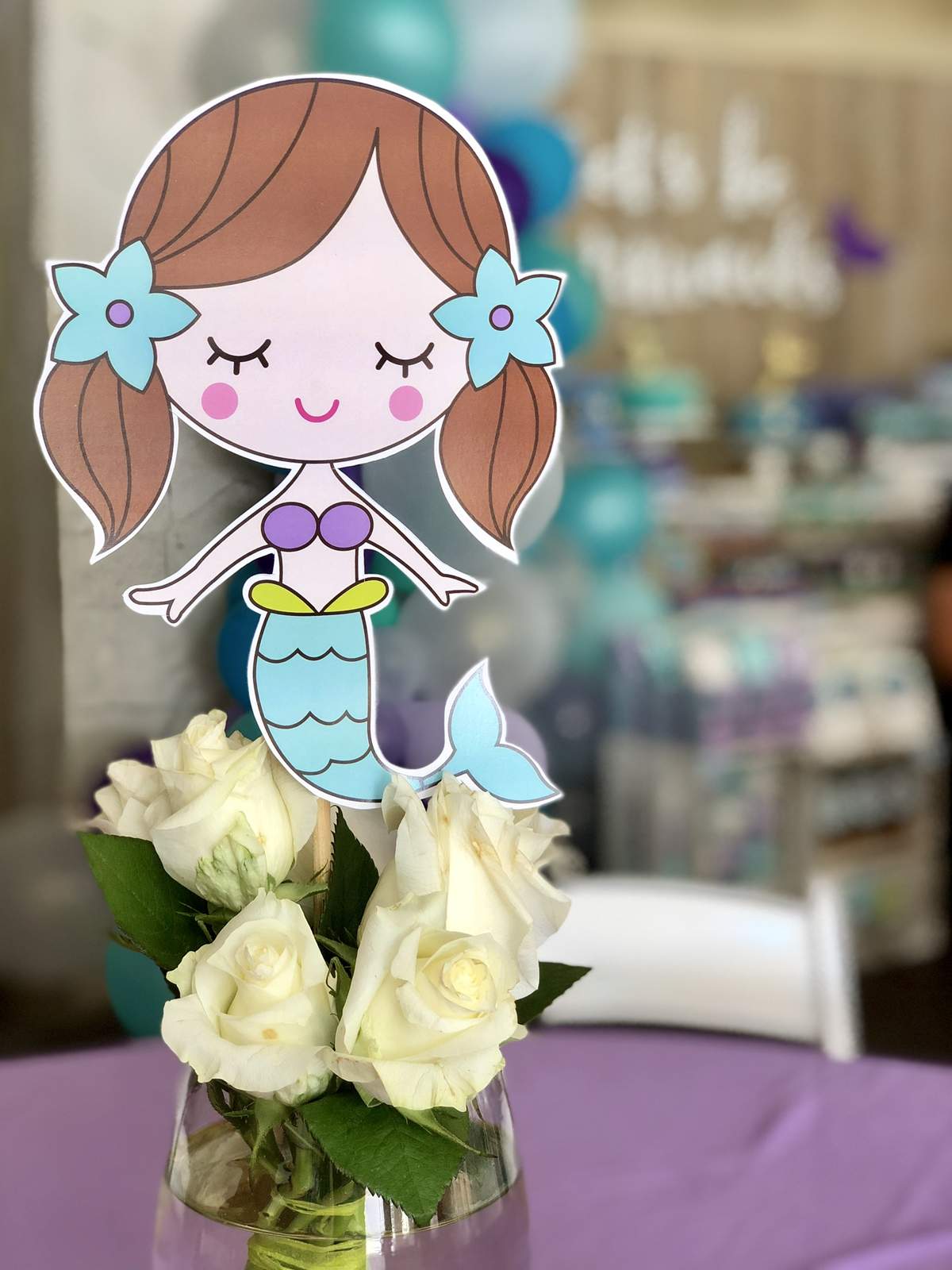 MERMAIDS Birthday Party Ideas | Photo 7 of 32 | Catch My Party