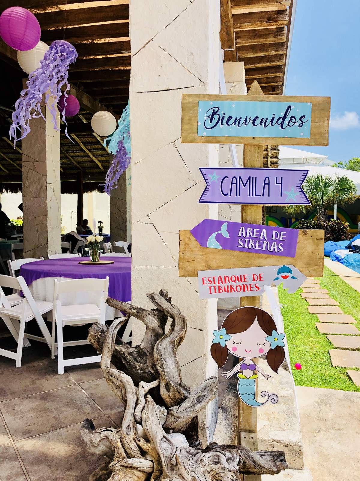 MERMAIDS Birthday Party Ideas | Photo 7 of 32 | Catch My Party