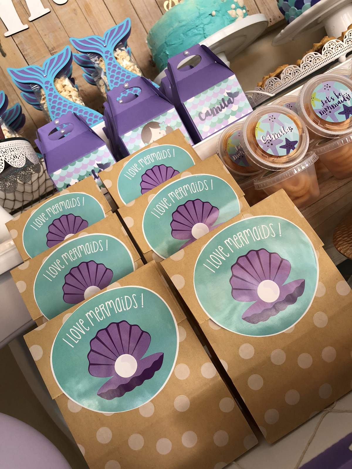 MERMAIDS Birthday Party Ideas | Photo 7 of 32 | Catch My Party