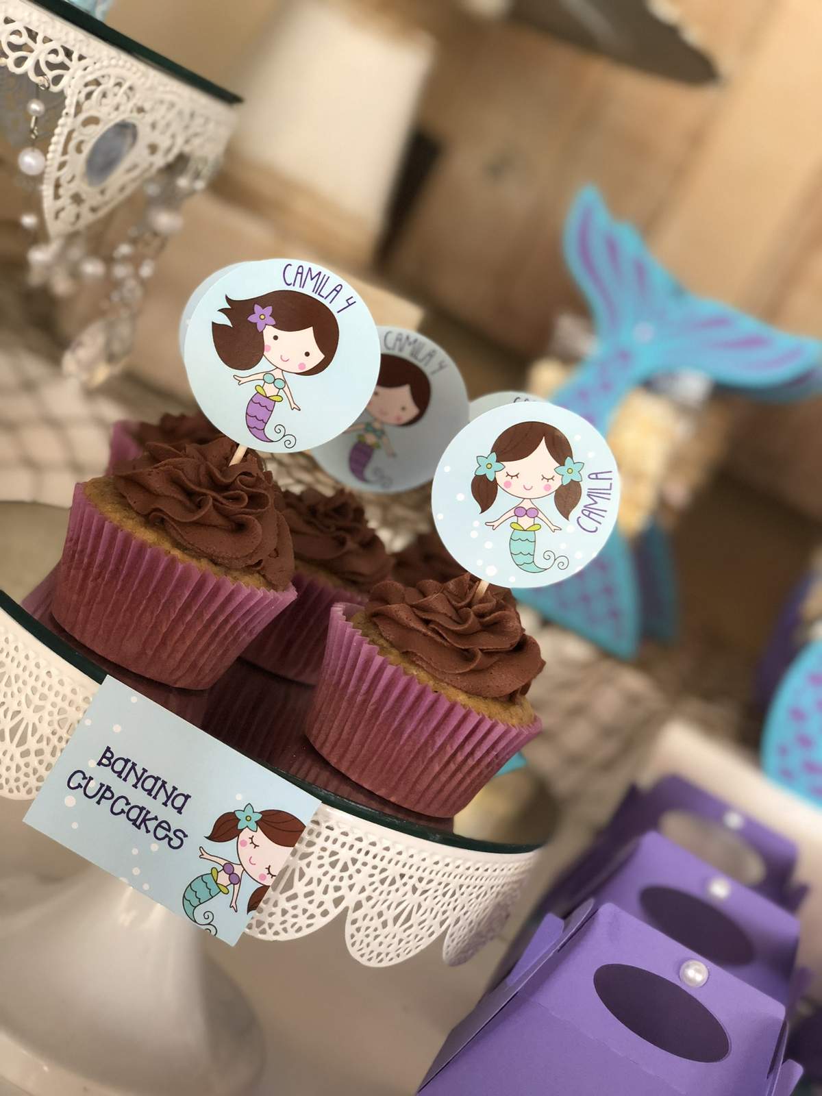 MERMAIDS Birthday Party Ideas | Photo 7 of 32 | Catch My Party