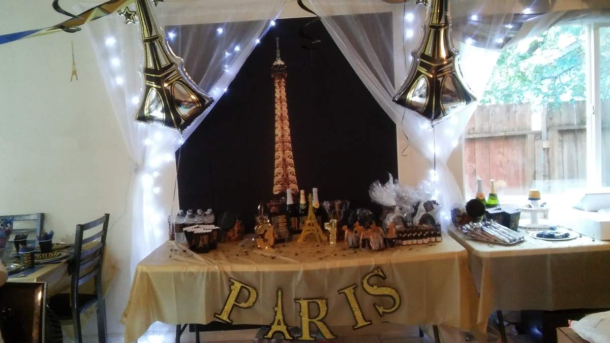 French Birthday Party Ideas | Photo 1 of 22 | Catch My Party
