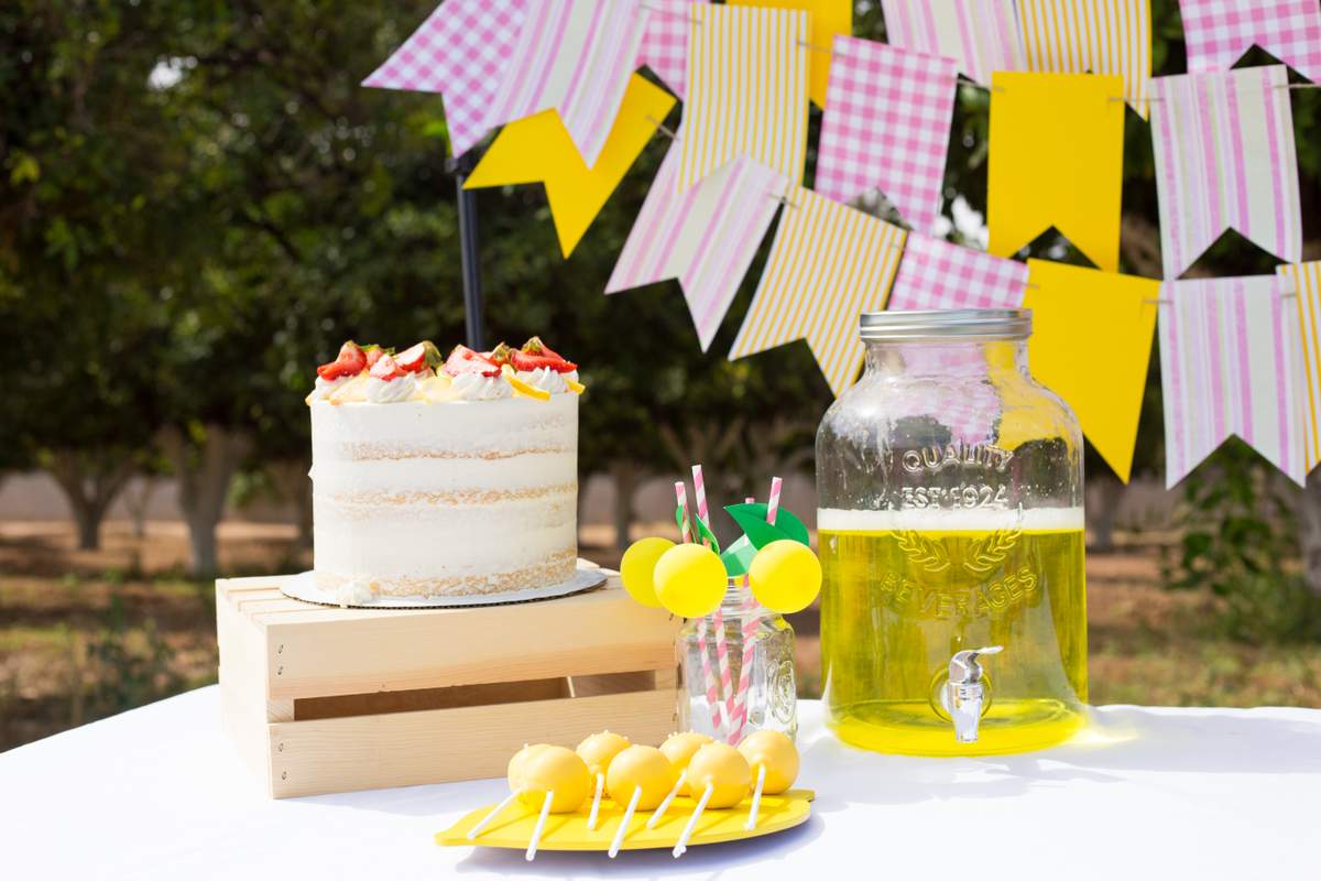 Lemons and Lemonade Summer Party Ideas | Photo 2 of 10 | Catch My Party